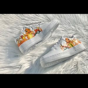 Nike | Shoes | Womens Pokmon Nike Air Force S Charmander | Poshmark